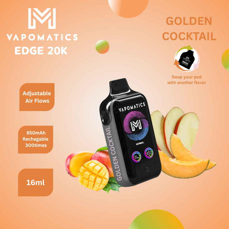 GOLDEN COCKTAIL – VAPOMATICS